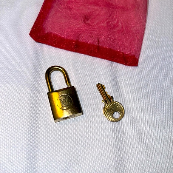 Louis Vuitton | Other | Vintage Louis Vuitton Angel Numbers Lock And ...